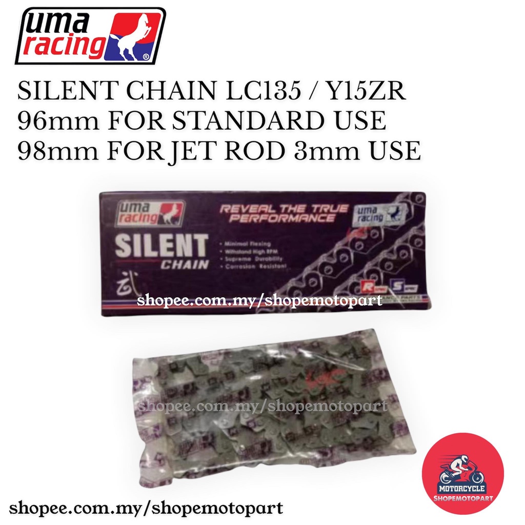 UMA RACING TIMING SILENT CHAIN Y15ZR Y15 R15 Y16 LC135 RS150 RS 150 EX5 ...
