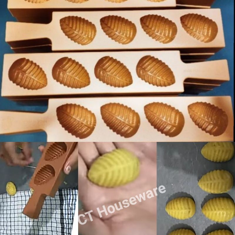 Acuan Kuih Makmur Daun / Kueh Tart Bengkulu 1 Pcs | Shopee Malaysia