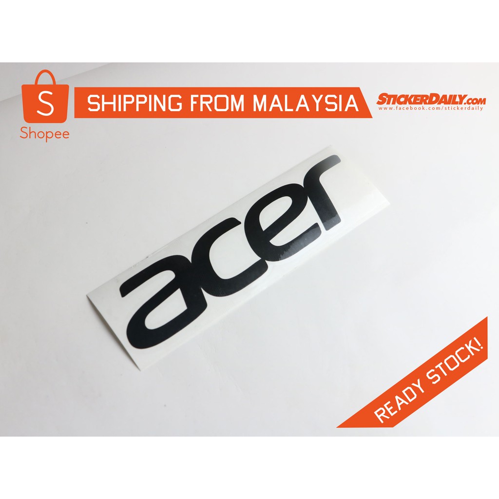 Acer Cut Out Sticker Vinyl | Shopee Malaysia
