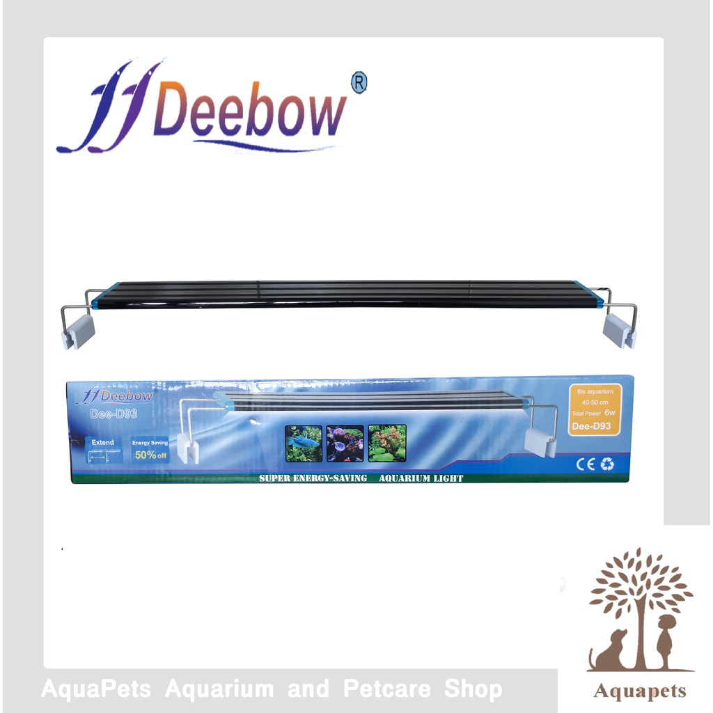 DEEBOW Aquarium Light D-93 (6W) (40 - 50cm) | Shopee Malaysia