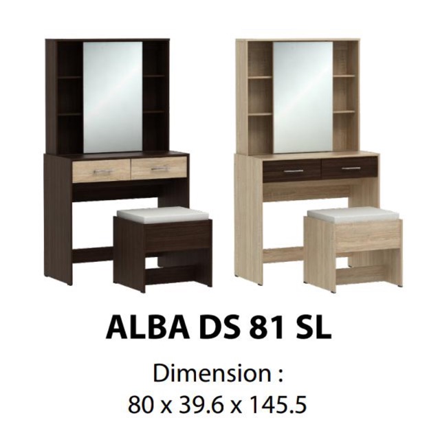 Alba DS 81 SL dressing table | Shopee Malaysia