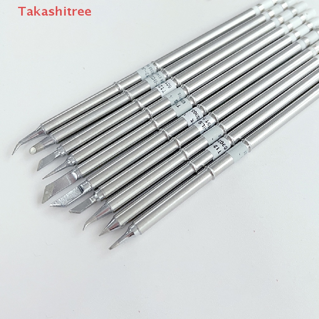 (Takashitree) T12 Electric Soldering Iron Tips T12-K B2 BC2 ILS JL02 ...