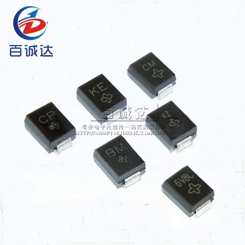 20PCS SMBJ 6.8CA 6V8C 5.0 6.5 6.8 30CA bidirectional KE/AK/KG/AR/AT/AV/AX/KZ/BE TVs transient ...