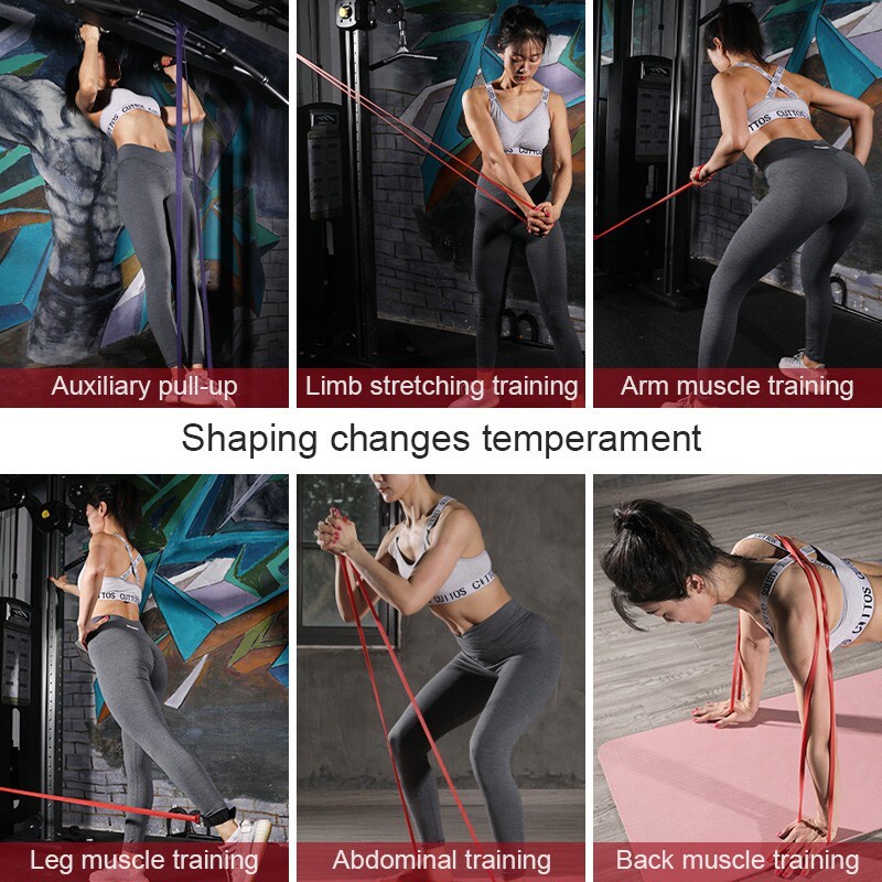 3H Tali Rintangan Yoga Elastik Tinggi | Pull Up Resistance Band ...