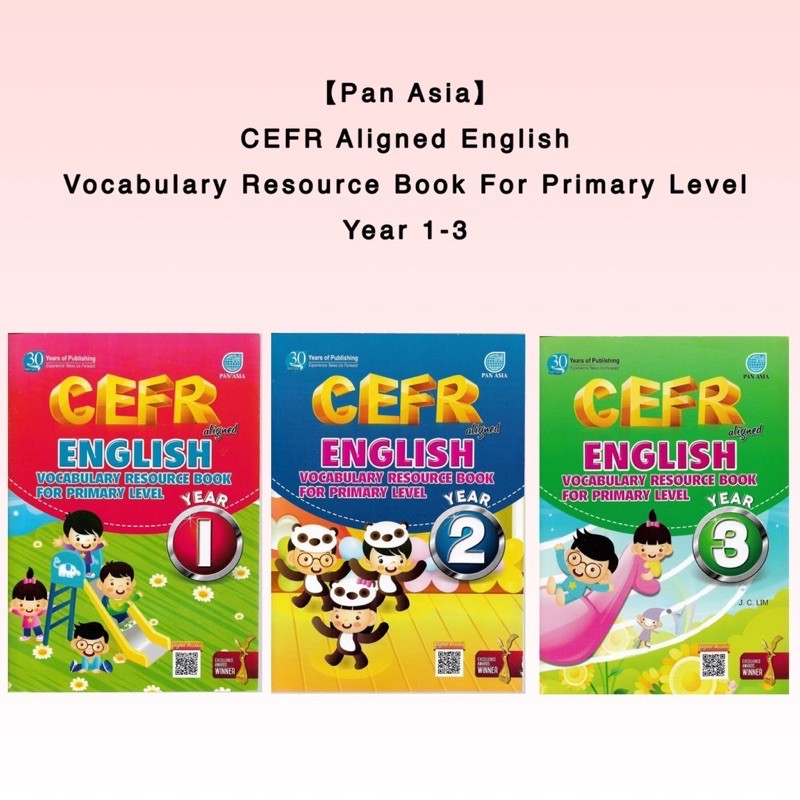 STOCK CLEARANCE【Pan Asia】CEFR Aligned English Vocabulary Resource Book ...