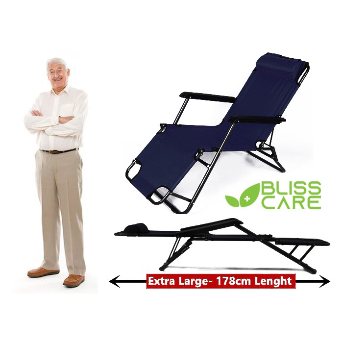 Foldable Folding Outdoor Napping Lazy Camping Chair | Shopee Malaysia