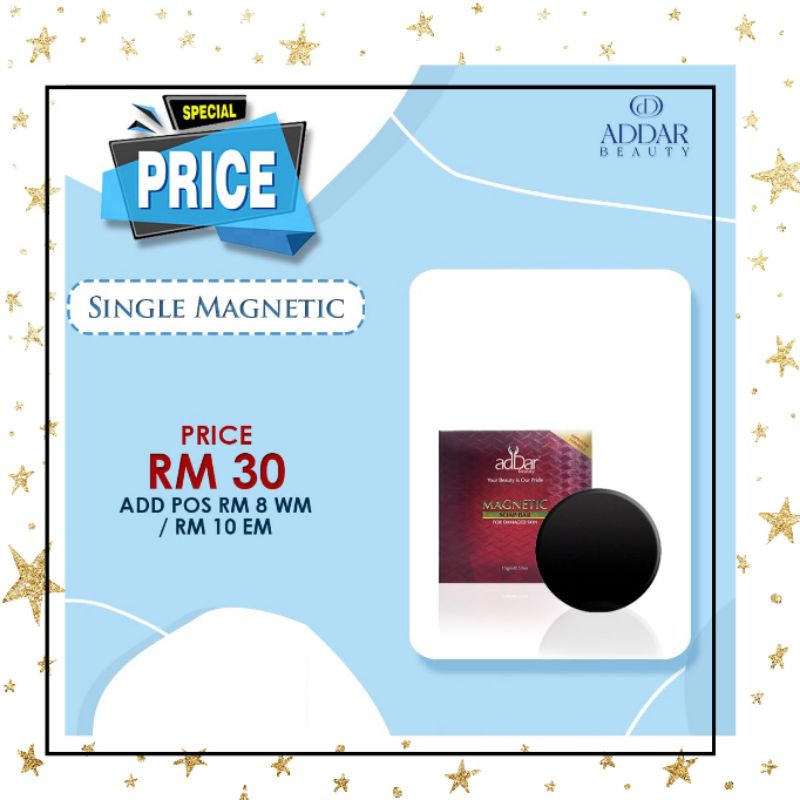 🔥ADDAR BEAUTY 💯%Original SINGLE MAGNETIC 15 Gram From HQ💥 | Shopee Malaysia