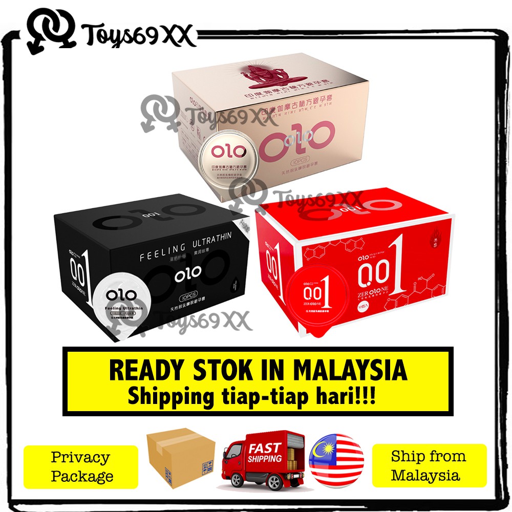 OLO Condom "0.01mm Thinnest Long lasting Sex!!!" OLO Kondom 0.01 Natural Latex Kondom Paling ...