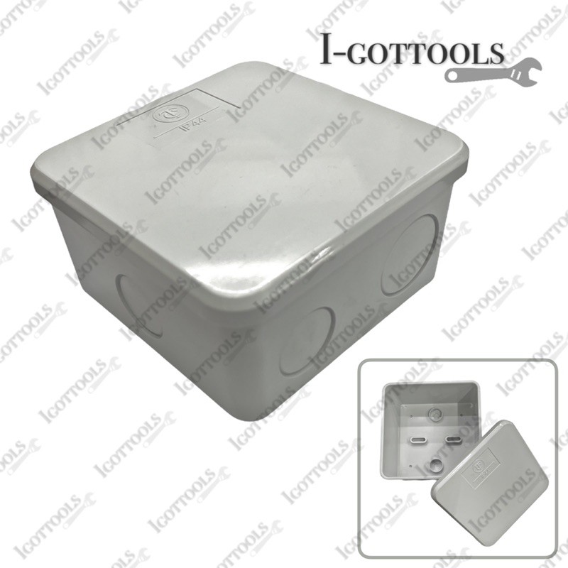 3x3 Junction Box 80mm x 80mm x 40mm IP44 (PVC Link 3 x 3) | Shopee Malaysia