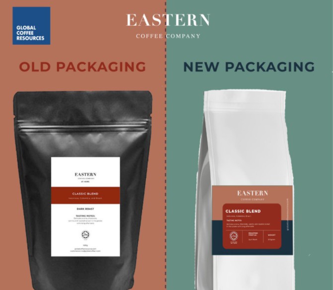 Eastern Coffee Company Classic Blend 100% Premium Arabica Coffee Beans ...