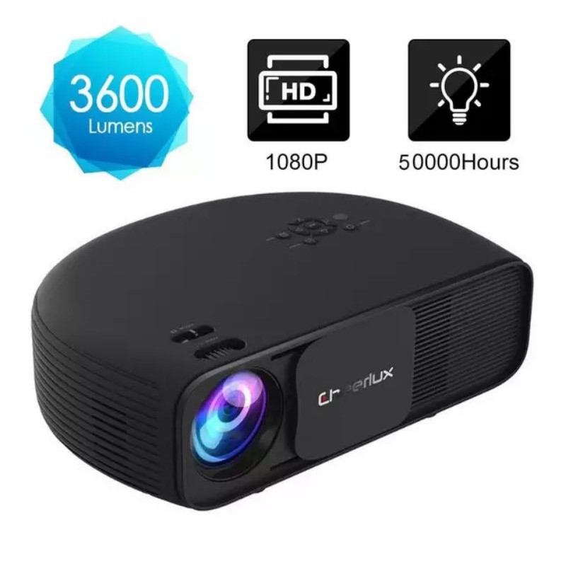 Cheerlux CL760 3600 Lumens 1280x800 720P 1080P HD Android Smart full HD ...