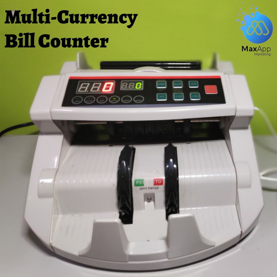 (Ready Stock) Bill Counter Money Cash Worldwide Currency Bill Counting ...