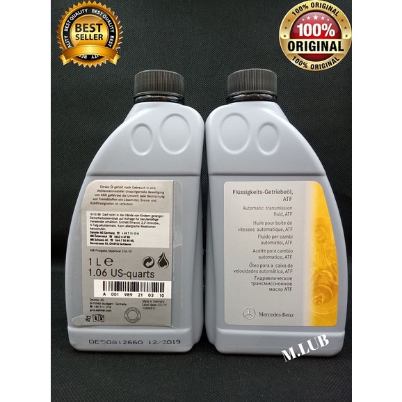 100% ORIGINAL MERCEDES-BENZ AUTOMATIC TRANSMISSION FLUID , ATP ( 1L ...