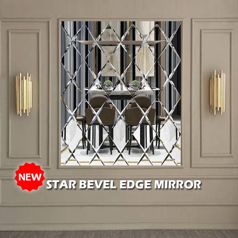 FREE SHIPPING 🚚 New Style More Luxury Effect Cermin Diamond STAR Series ...