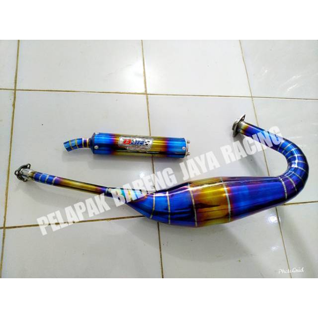 Suzuki satria 2 stroke exhaust RGV 120 RGX 120 Stinger 120 Akira 120 ...