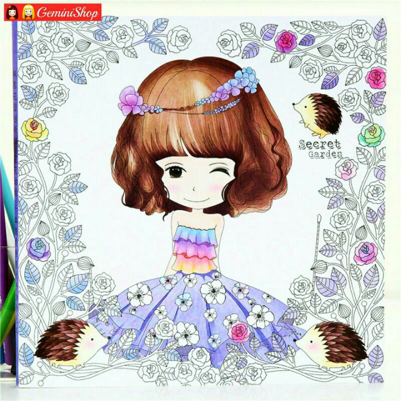 ‼️ RM1 ONLY ‼️ Colouring Book Secret Garden Children's Adult Painting ...