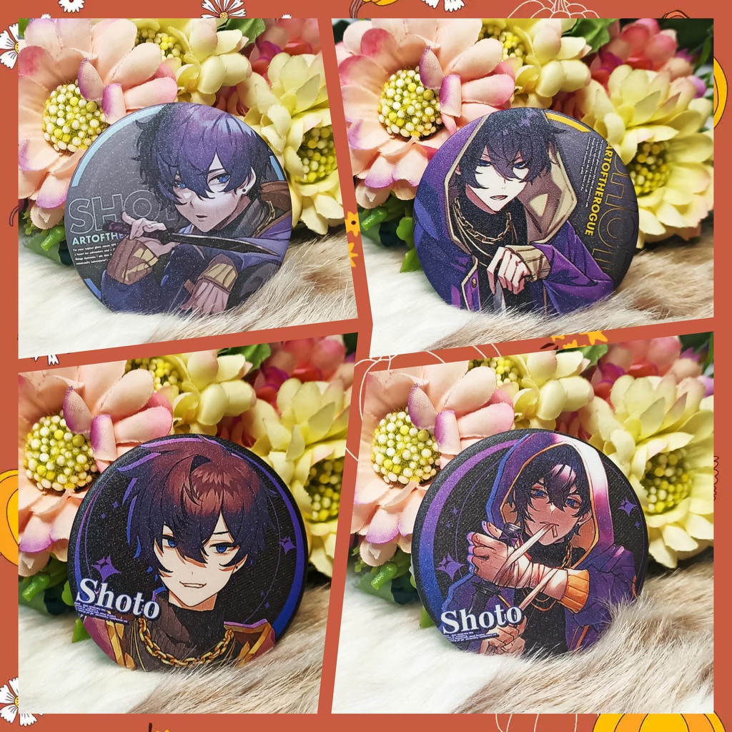 Shoto Character Matte Badge - Vtuber | Shopee Malaysia