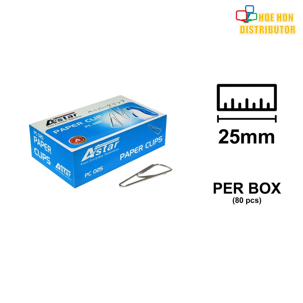 Astar Triangle Paper Clip Paper Organizer Klip kertas 回形针 025 25mm ...