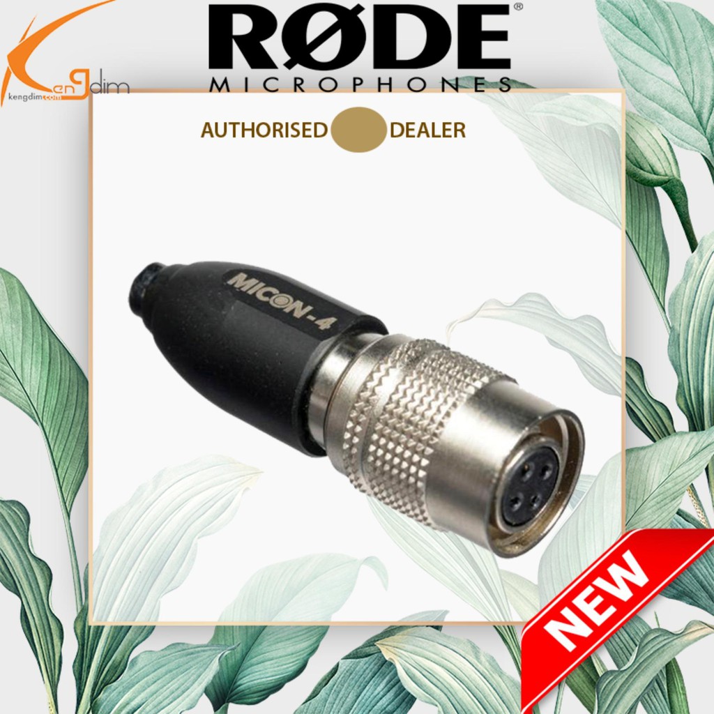 Rode MiCon 4 Connector for Rode MiCon Microphones (Audio-Technica ...