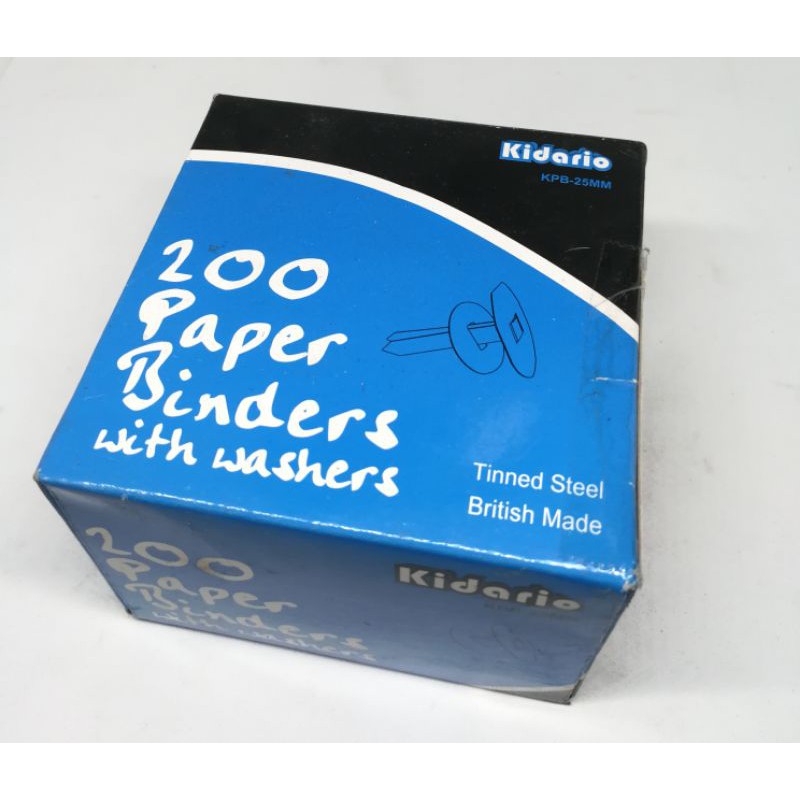 KIDARIO PAPER BINDER WITH WASHER | Shopee Malaysia