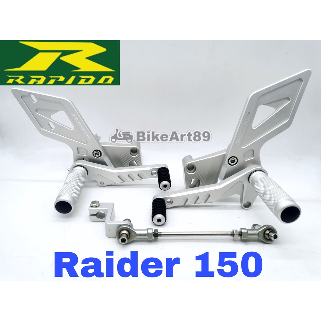 Rapido Footrest Racing SUZUKI Raider 150 Single Footrest Tapak Kaki ...