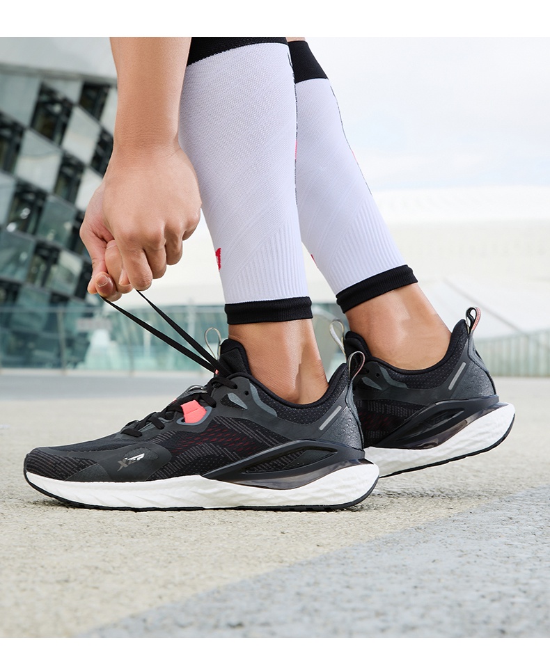 Xtep Dynamic Foam Men Running Shoes Lightweight Shock-Absorbing Casual ...