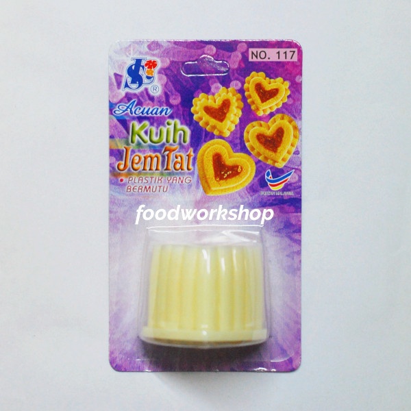 Acuan Hati Cinta Heart Love Shape Kuih Jem Tat Nenas Jam Tart Pineapple ...