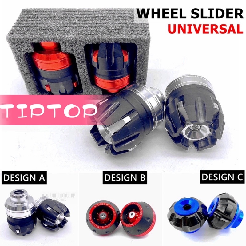 UNIVERSAL MOTOCYCLE MOTOSIKAL WHEEL RIM SLIDER TAYAR TIRE TYRE YAMAHA ...
