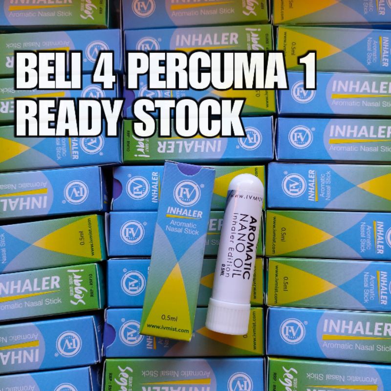 INHALER IV MIST ORIGINAL HQ UNTUK HIDUNG TERSUMBAT / SELSEMA | Shopee ...