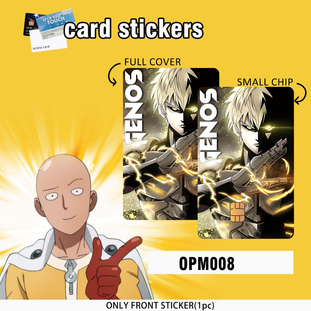 ONE PUNCH MAN STICKER - SAITAMA SITCKER - GANOS KAD STICKER - ANIMATION ...