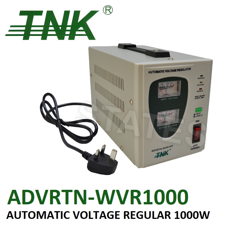 TNK 1000VA Automatic Voltage Regulator - ADVRTN-WVR1000 | Shopee Malaysia