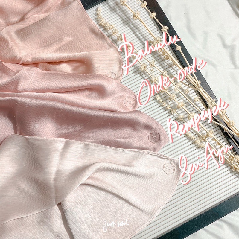 Deena Textured Satin Shawl Ombra Shawl Muna Shawl | Shopee Malaysia