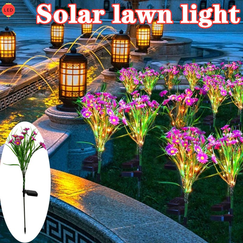 🔥🔥Solar Wildflower Fiber Light Solar Garden Light Led Solar ...