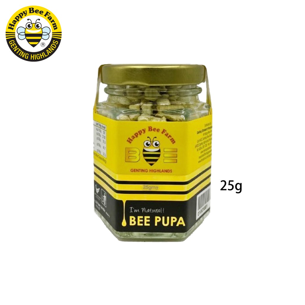 Happy Bee Farm - BEE PUPA 25G (READY STOCK) | Shopee Malaysia
