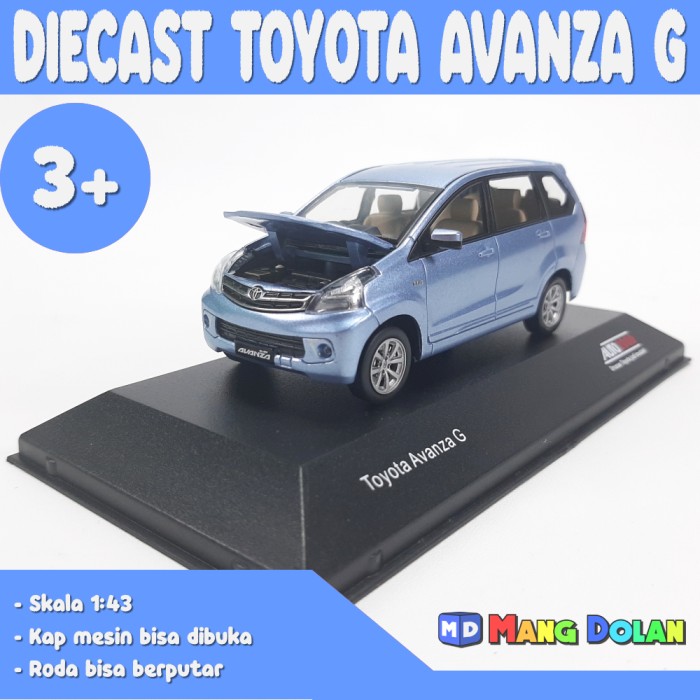 Toyota Avanza G Original Licence Auto 2000 Diecast Miniature | Shopee ...