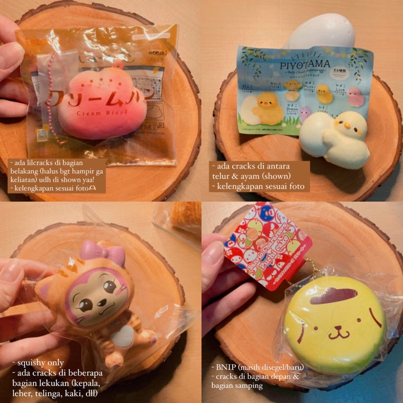 POLI Squishy (IBloom Piyotama Chick, IBloom Bread Series, squishy Rare, CDN, Cafe De N, Japan ...