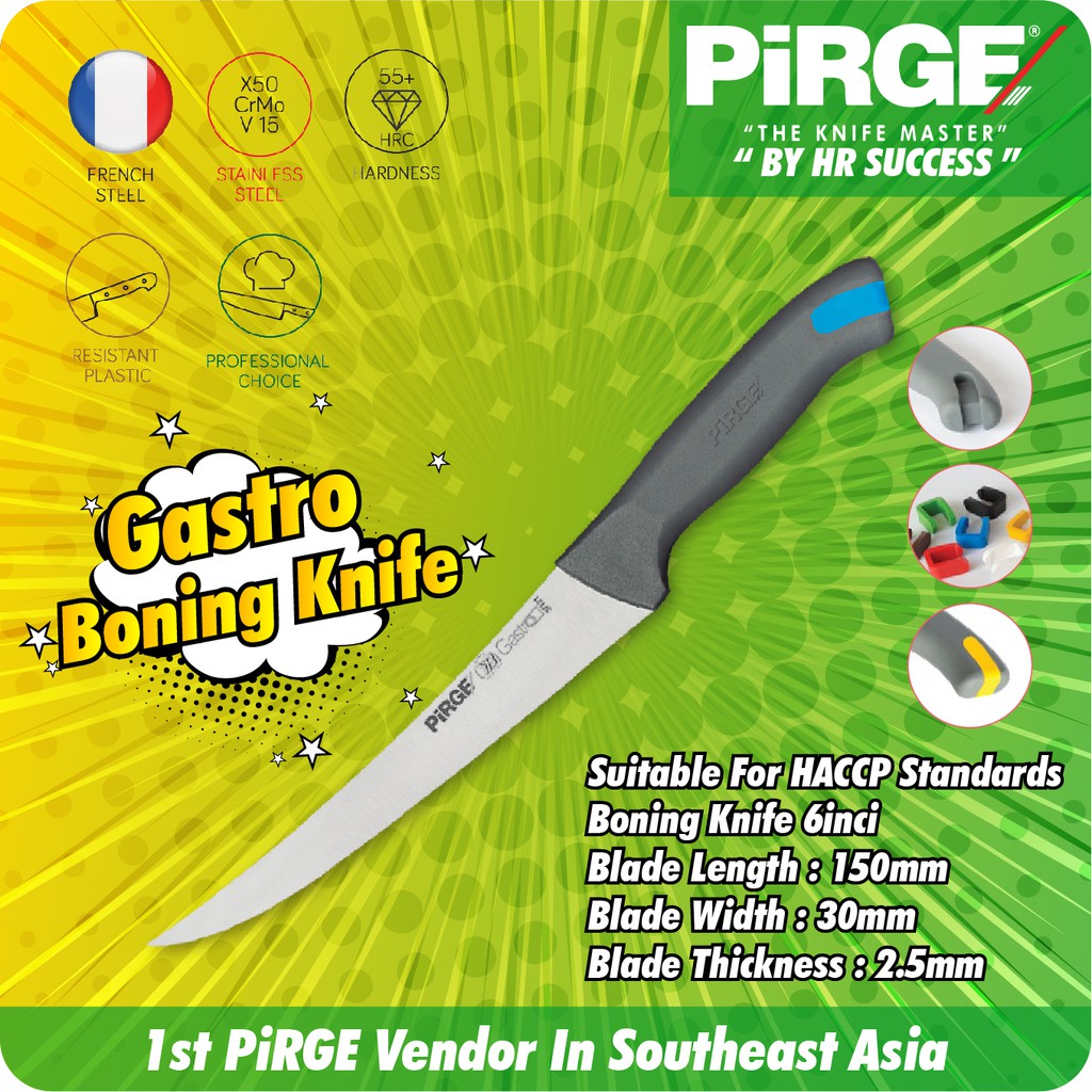 🔥PISAU LAPAH🔥PiRGE Gastro Boning Knife Semi-Flex 15 cm | Shopee Malaysia