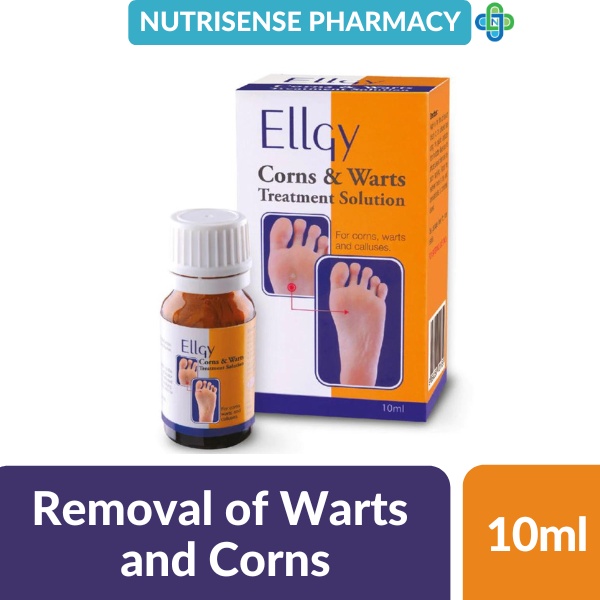 ELLGY CORNS AND WARTS TREATMENT SOLUTION 10ML | Shopee Malaysia