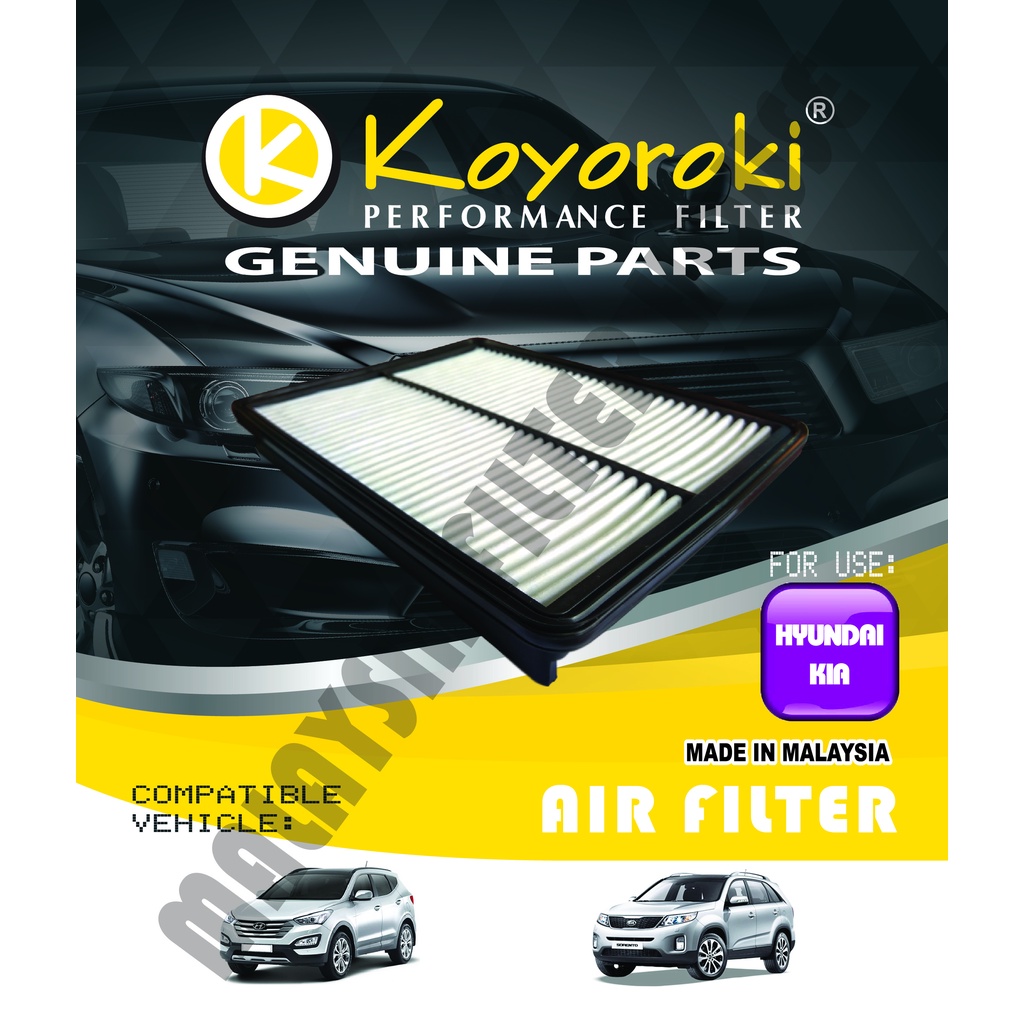 HYUNDAI KIA SANTA Fe(DM)2.4 SORENTO(XM-2012 onward)2.4 PENAPIS AIR ...
