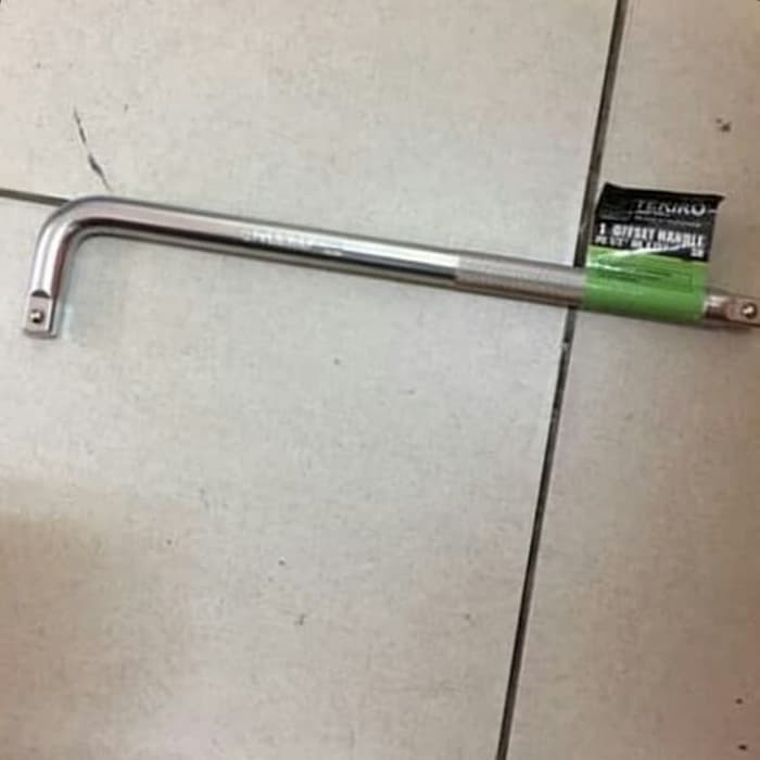 L sock key Handle / sok tekiro SQ 1/2" long 12" / Offset Handle 1/2 x ...