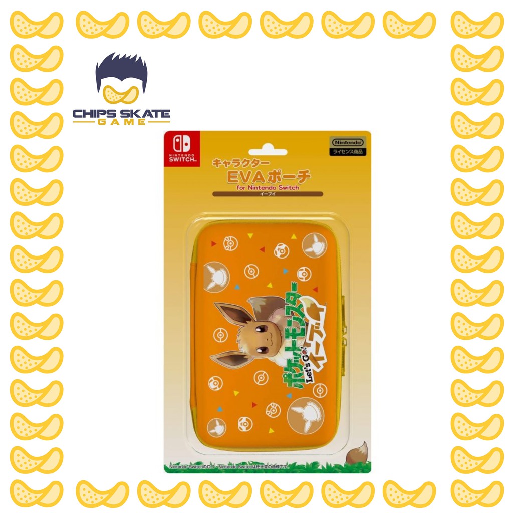 Nintendo Switch Eva Pouch Let's Go Eevee Orange | Shopee Malaysia