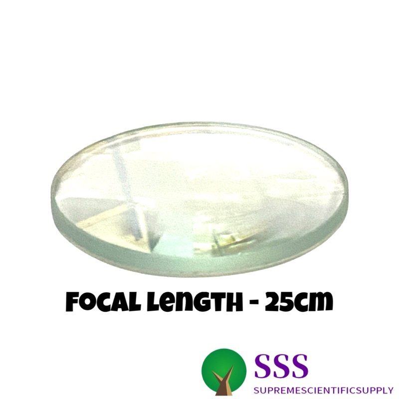 🔥[Ready stock]🔥Biconvex Lens | Kanta Biconvex(Diameter-50mm),Focal ...
