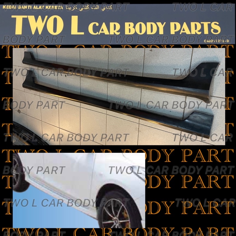 mazda 2 2012 side skirt model oem standard pu material | Shopee Malaysia
