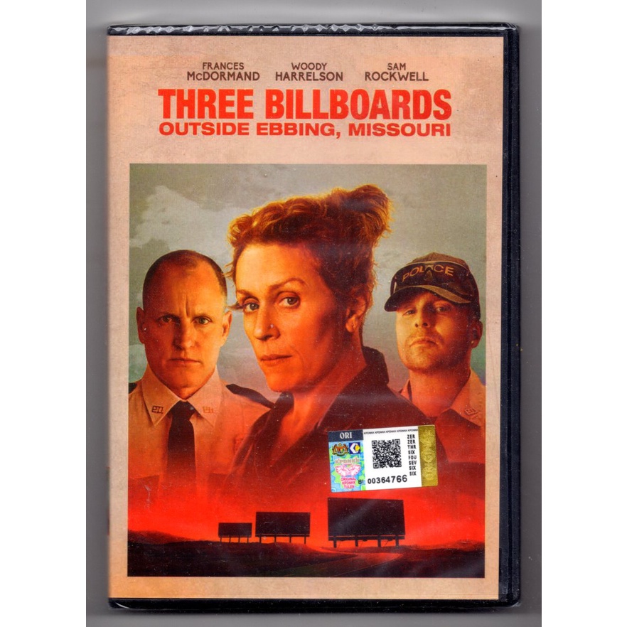 THREE BILLBOARDS : OUTSIDE EBBING, MISSOURI (DVD ORIGINAL) | Shopee ...