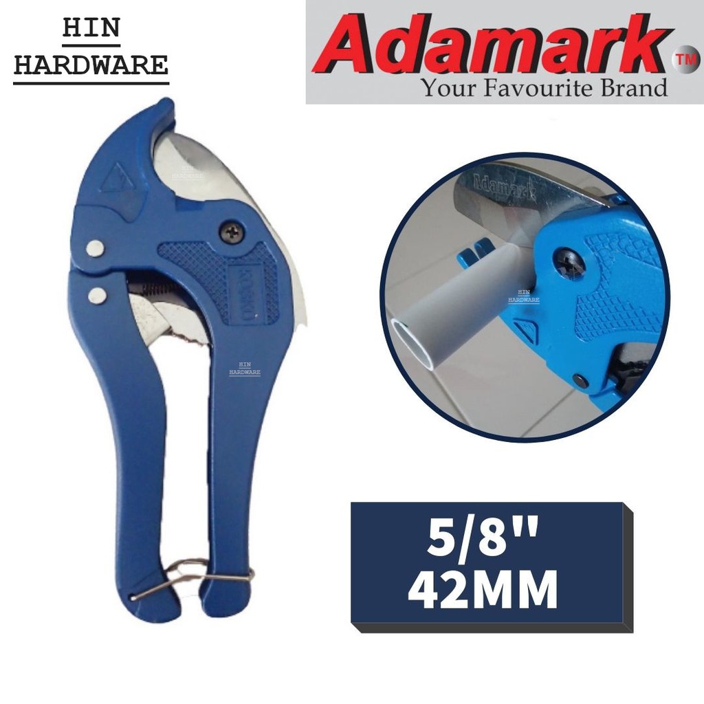 HIN Adamark PVC Pipe Cutter 1-1/2" 42mm | Shopee Malaysia