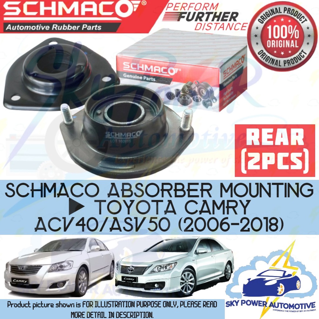 TOYOTA CAMRY ACV40 / ASV50 (2006-2018) SCHMACO ABSORBER MOUNTING (REAR ...