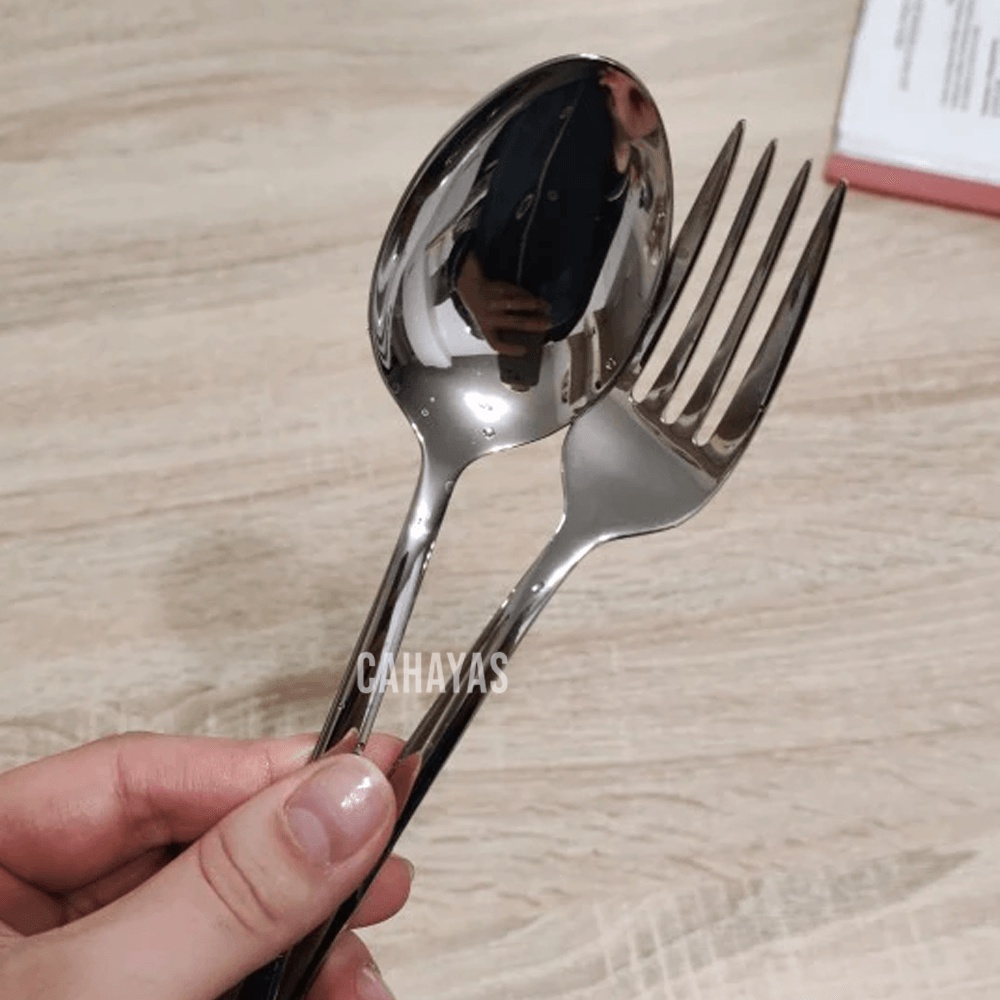 [M'sia Stock] Cahayas Extra Thick Hotel Quality Sudu Garfu Set ...