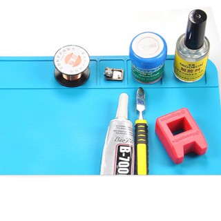 Phone Repair Mat Pad Anti Static Heat Resistant Magnetic For Mobile ...