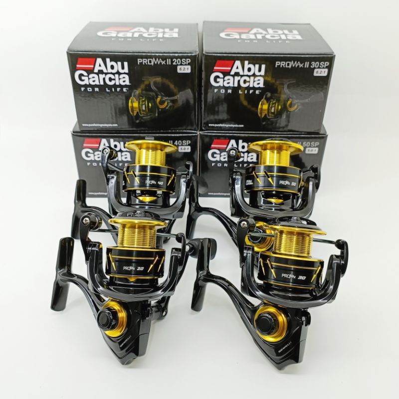 ABU GARCIA PRO MAX II SPINNING REEL 20SP/30SP/40SP/50SP | Shopee Malaysia