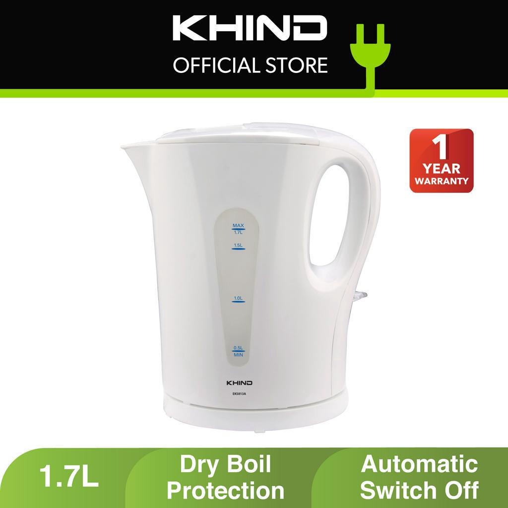 KHIND Jug Kettle | Cerek Elektrik (1.7L) EK5813A | Shopee Malaysia